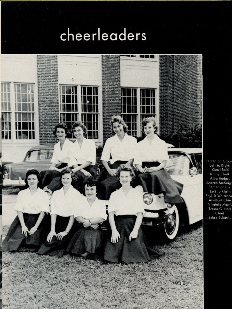 1958 Morehead City High Cheerleaders – Carteret County, NC Sports